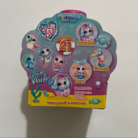 little live pets | Toys | Little Live Pets Scruff A Luvs Mermaid Babies ...